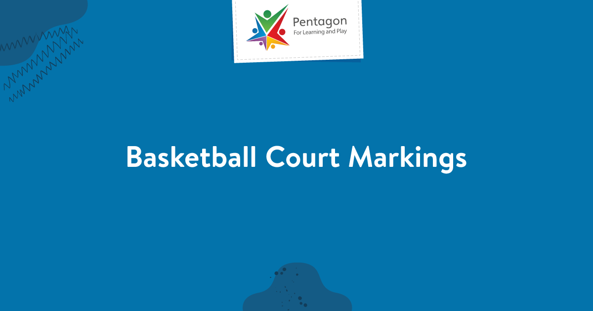 Basketball Court Markings | Pentagon Play