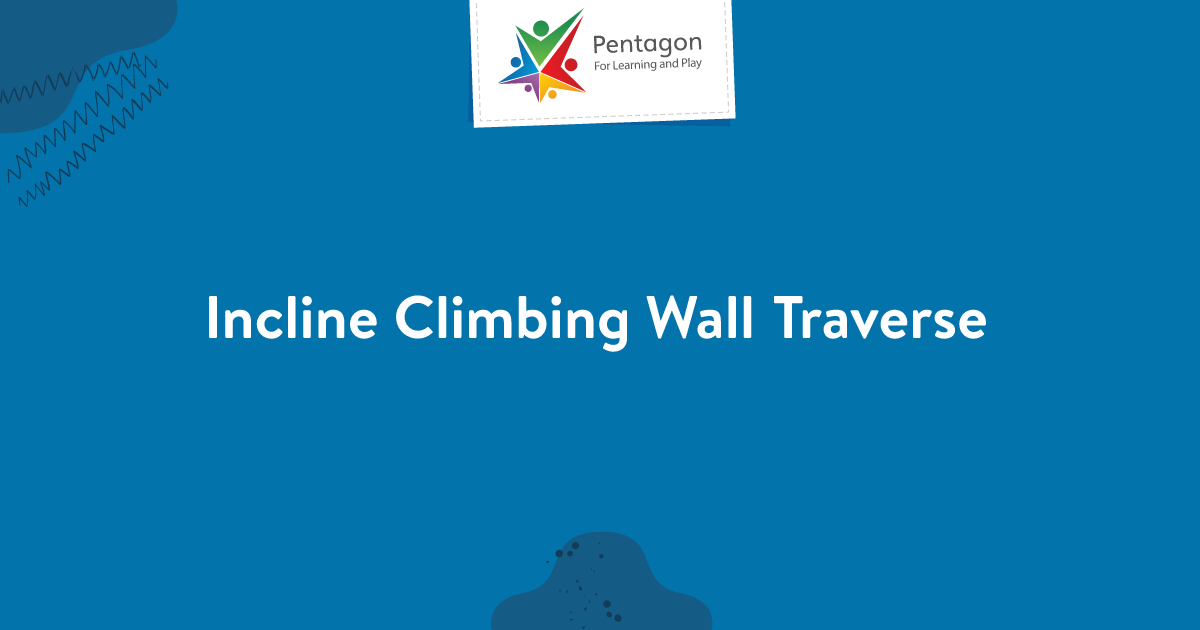 Incline Climbing Wall Traverse | Pentagon Play