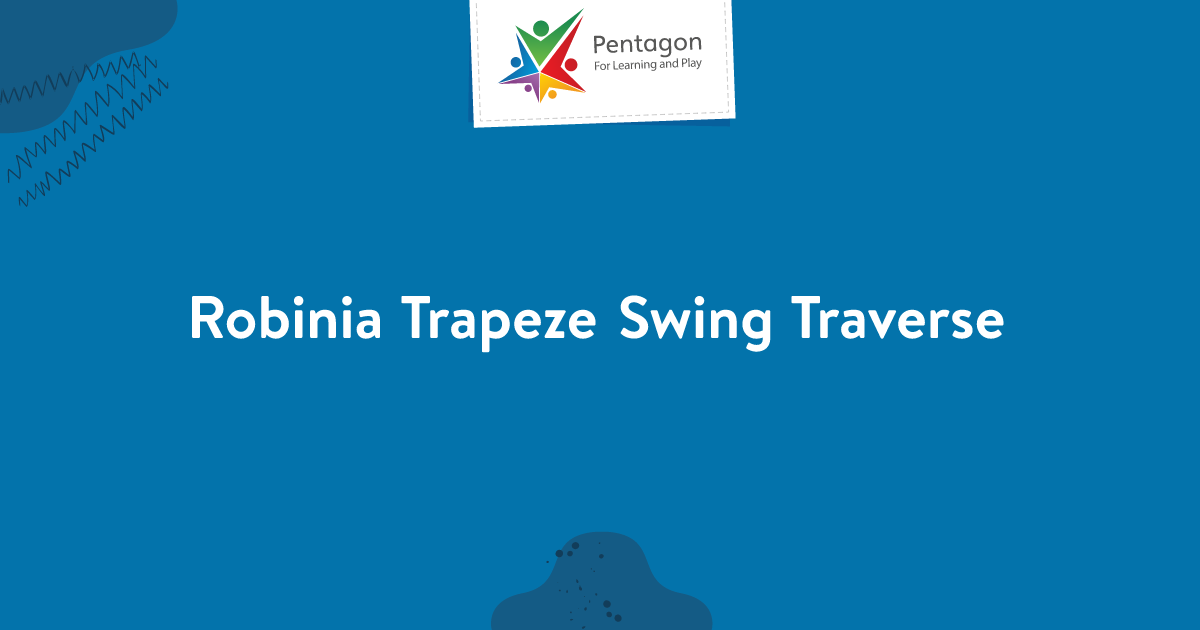 Robinia Trapeze Swing Traverse | Pentagon Play