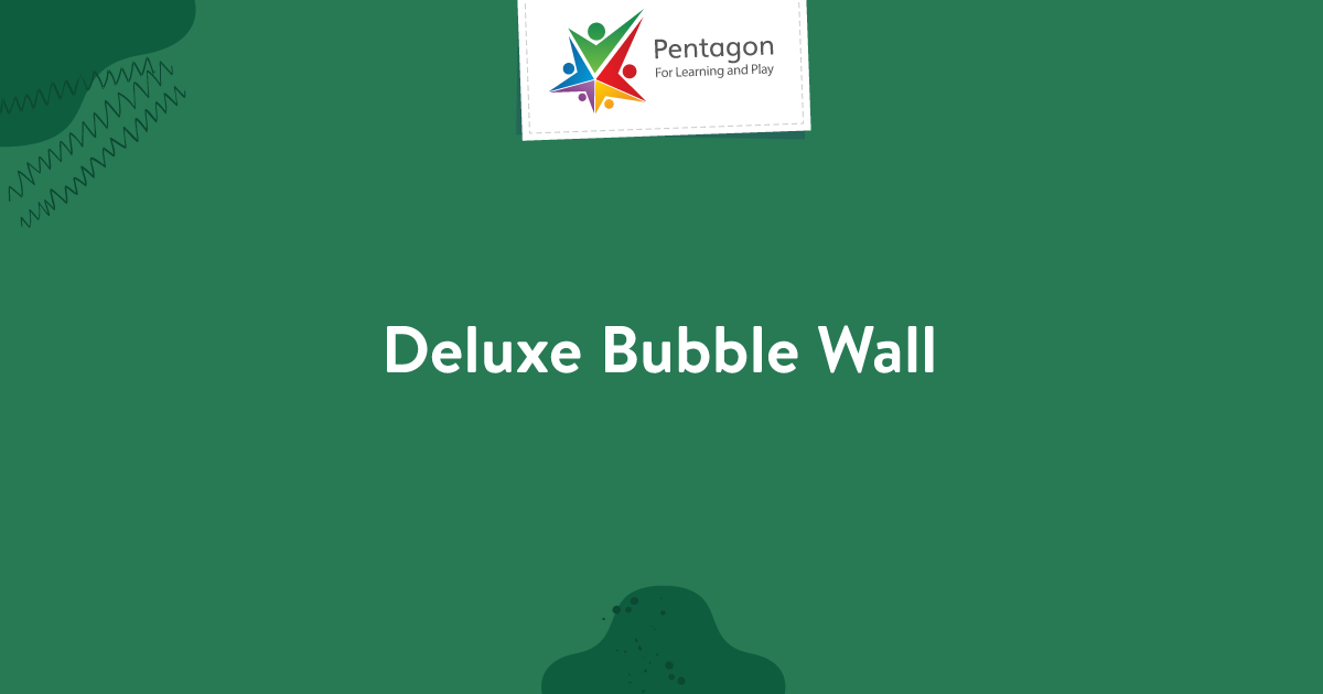 Deluxe Bubble Wall | Pentagon Play